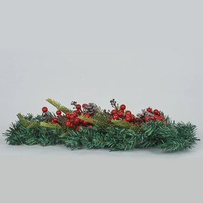 Vánoční dekorace Bizzotto  DECOR. ALLEN BACCHE ROSSO GOCCIA