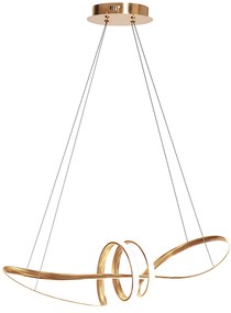 Toolight Závěsné LED osvětlení E39 LHJ036-CP zlaté