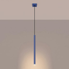 Sollux Lighting Závěsné svítidlo PASTELO 1 ultramarínové