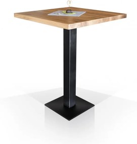 Barový stůl z masivu 80x80 Gastro