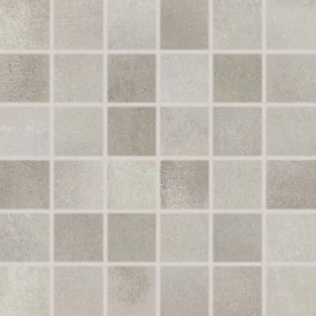 Rako Via DDM05711 mozaika 4,8x4,8 šedá 1 set