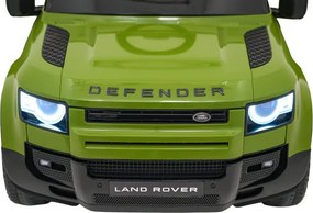 Elektrické autíčko Land Rover Defender zelené