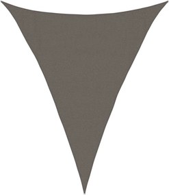 Stínicí plachta 160 g/m² antracitová 3 x 4 x 4 m HDPE 311090