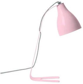 Růžová stolní lampa LM918