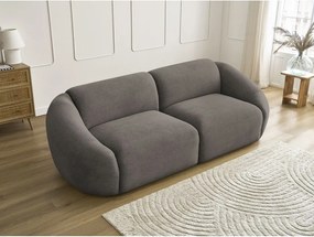 Taupe manšestrová pohovka 250 cm Tina – Bobochic Paris