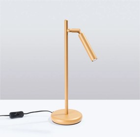 Sollux Lighting Stolní lampa PASTELO zlatá