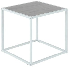 Příruční, konferenční stolek, dub/bílá, Tempo Kondela JAKIM TYP 2 NEW