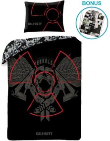 Bavlněné ložní povlečení Call of Duty - motiv Nuclear - 100% bavlna - 70 x 90 cm + 140 x 200 cm