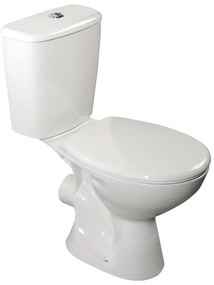 Aqualine, JUAN WC kombi mísa s nádržkou včetně splachovací soupravy, zadní odpad, LC2154