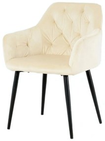 LuxuryForm Jídelní židle Atlanta - krémová