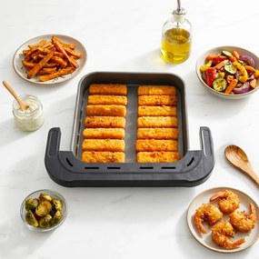 TESLA AirCook TrioZone Q636 XXL - multifunkční třízónová digitální horkovzdušná fritéza