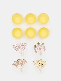 Sinsay - Sada košíčků a topperů na muffiny Winnie the Pooh 18 pack - vícebarevná