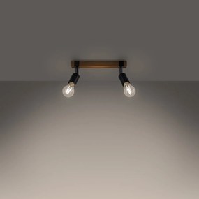 Sollux Lighting Stropní svítidlo ZUCA 2 černé