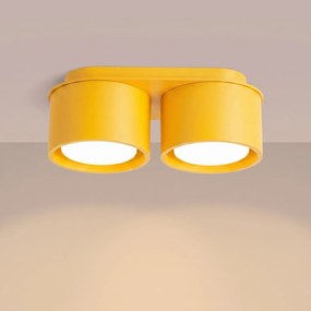 Sollux Lighting Stropní svítidlo MODO 2 žluté GX53