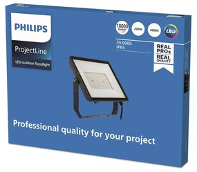Venkovní reflektor Philips ProjectLine LED 3 000K 200W