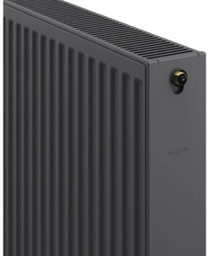 Mexen, Panelový radiátor Mexen CV22 600 x 1300 mm, spodní připojení, 2149 W, antracit - W622-060-130-66