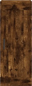 vidaXL Nástěnná skříňka 34,5 x 34 x 90 cm kompozitní dřevo [830505] Barva: kouřový dub