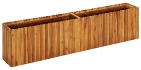 Zahradní vyvýšený záhon 200 x 30 x 50 cm masivní akáciové dřevo - Default Title