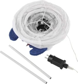 EMOS LED vánoční sněhulák skládací 60cm DCFC35
