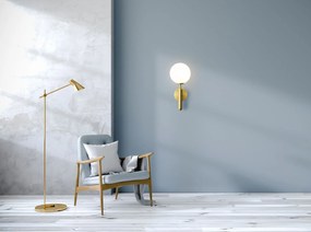 Toolight - Nástěnná lampa KINKIET APP894-1W, zlatá, OSW-06889