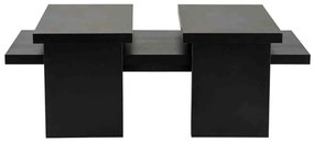 Designový konferenční stolek Xanthe 110 cm černý