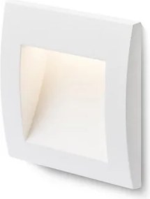 RED R12533 GORDIQ S zápustná bílá 230V LED 1.5W IP65 3000K - RED - DESIGN RENDL