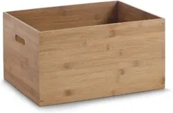 Úložný box, bambus, 40x30x21cm