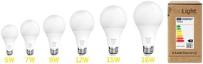 Toolight Toolight, LED žárovka E27, 18W, 1350lm, 3000K teplá, RSL032, OSW-20017