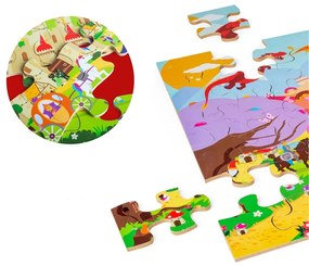 Bigjigs Toys Puzzle Fantasy svět