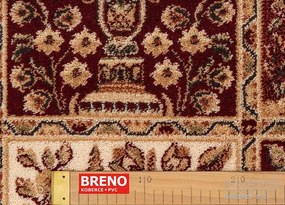 Breno Kusový koberec ISFAHAN TIMOR Black, 240x340 cm, Vícebarevné/Hnědá