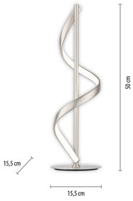 Paul Neuhaus Q-Swing LED stolní lampa, ocel