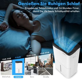 Costway Dehumidifier room dehumidifier mobile dehumidifier electric dehumidifier