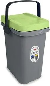 STEFANPLAST Odpadkový koš Home Eco System 7 l, zelený