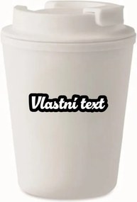 Personalizovaný cestovní termohrnek s vlastním textem s obrysem