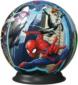 Ravensburger 3D Puzzle-Ball Spiderman / 72 dílků / od: 6 let