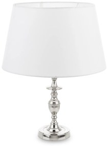 Stříbrná stolní lampa 145763