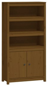 Skříň highboard medově hnědá 80 x 35 x 154 cm masivní borovice,  823522