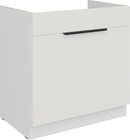 ARIA wh | dolní skříňka 80 ZL 1S dřezová | 80 cm | PREMIUM BOX | bílá