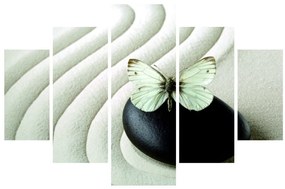 Vícedílný obraz Sand Butterfly 92 x 56 cm