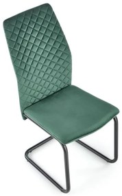 HALMAR K444 židle tmavě zelená
