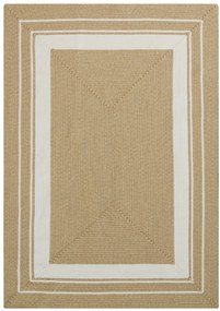 NORTHRUGS - Hanse Home koberce Kusový koberec Braided 105556 Creme Beige – na ven i na doma - 160x230 cm