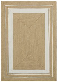 NORTHRUGS - Hanse Home koberce Kusový koberec Braided 105556 Creme Beige – na ven i na doma - 80x200 cm