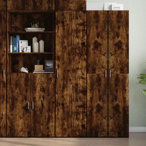 Skříň highboard kouřový dub 45 x 42,5 x 185 cm kompozitní dřevo 3281410