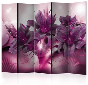 Paraván fialová vášeň Velikost (šířka x výška): 225x172 cm