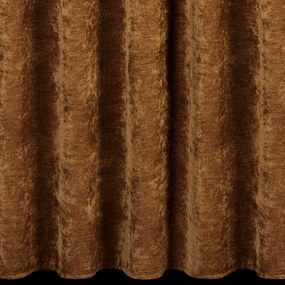ZATEMŇOVACÍ ZÁVĚS NA PÁSCE NESKA 140X270 CM MEDOVÝ