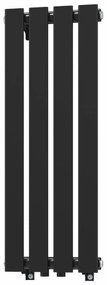 Gamma Vertical, topné těleso 296x800 mm, 278 W, černá matná, GMA-VERT-800296-BK