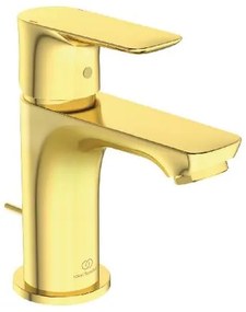 Ideal Standard Connect Air - Umyvadlová baterie Piccolo Slim s výpustí, Brushed Gold A7014A2