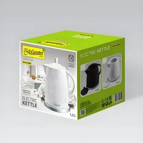 Maestro MR-069 bílá / Rychlovarná konvice / 1500 W / 1,5 l / keramická