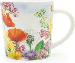 Porcelánový hrnek Letní den, 400 ml – květinový dárek pro maminku a babičku