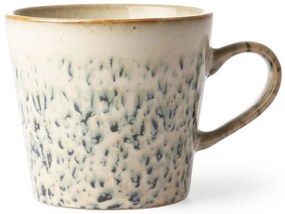 HK living Keramický hrnek 70's Mug Hail 250 ml, šedá barva, keramika